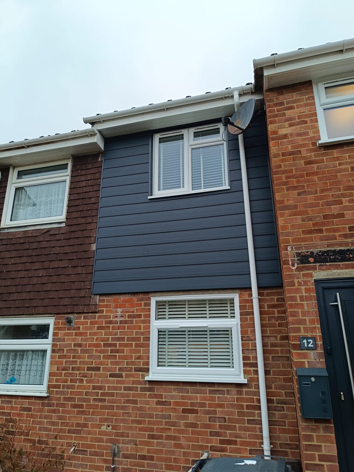 External Cladding in Westgate - Clear Fast Glass | Triple Glazing ...